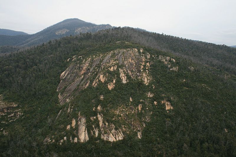 18 November 2008 80r Cliff above Coree Creek - 3 Opposite side of Coree ...