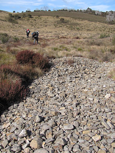 1-2 June 2010 Pretty Plain Hut - 2 Toolong gold diggings on Dargals ...